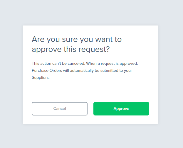 How to Approve or Decline Requests